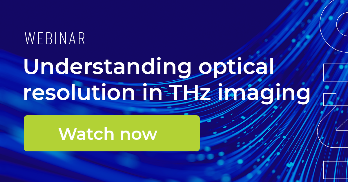 Optical resolution in THz imaging | Webinar | INO